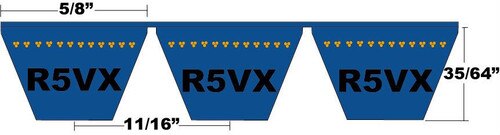 Buy D&D GLOBAL 15/5VX500 V Belts online at 3BG Supply Co.